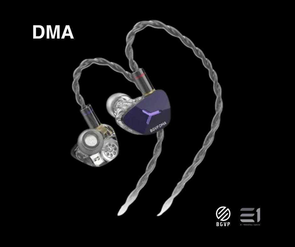 BGVP DMA Tribrid Universal-fit In-ear Monitors– E1 Personal Audio Singapore