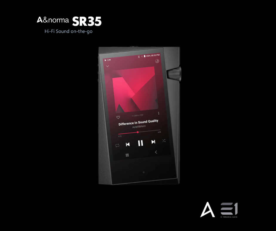 Astell&Kern A&norma SR35 High Resolution Digital Audio Player– E1 ...