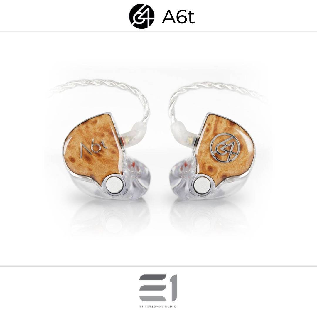 64 Audio A6t Custom In-ear Monitors– E1 Personal Audio Singapore