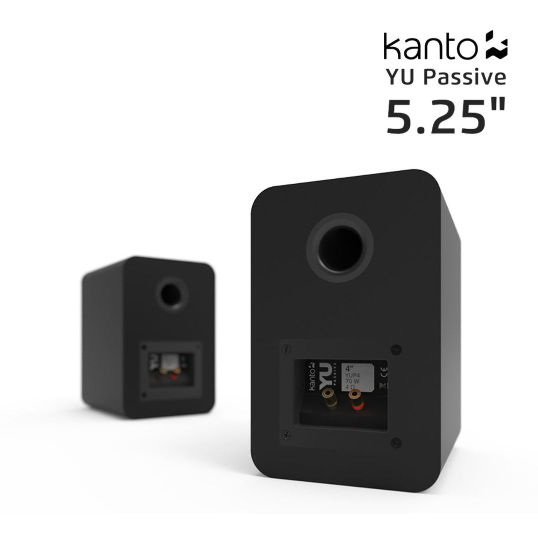 Kanto YU Passive 5.25" Bookshelf Speakers– E1 Personal Audio Singapore