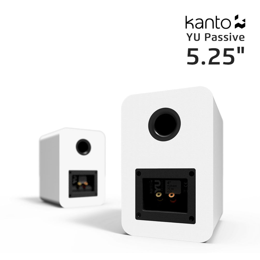 Kanto YU Passive 5.25" Bookshelf Speakers– E1 Personal Audio Singapore